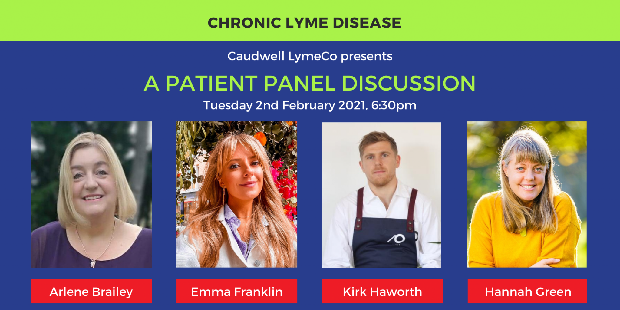 Free Online Events for Lyme Patients - Caudwell LymeCo Charity